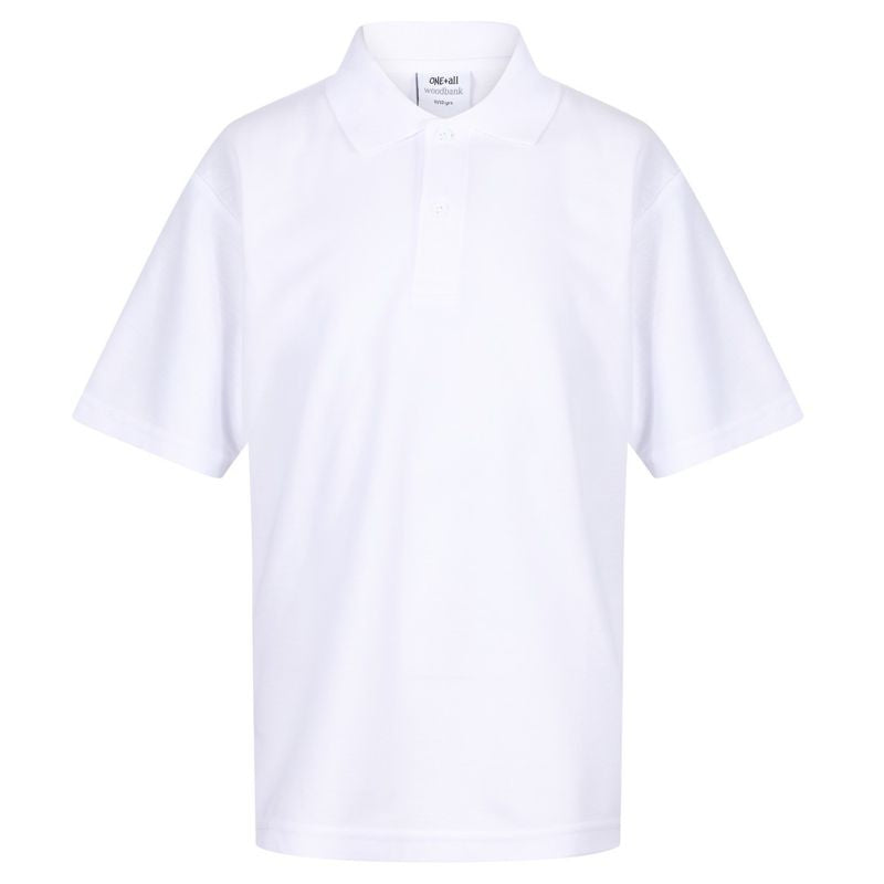 Polo Shirt White (No Logo) – Uniformity Schools