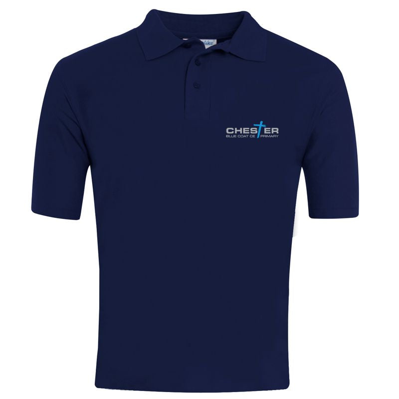 Chester Blue Coat Polo Shirt Navy – Uniformity Schools